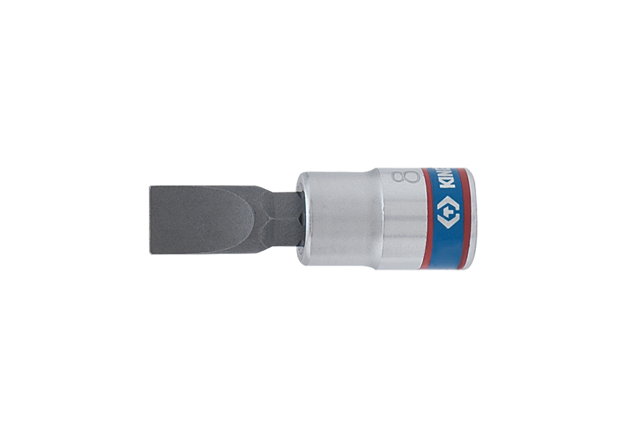 1/4"DR.SLOTTED BIT SOCKET 10MM CHROME