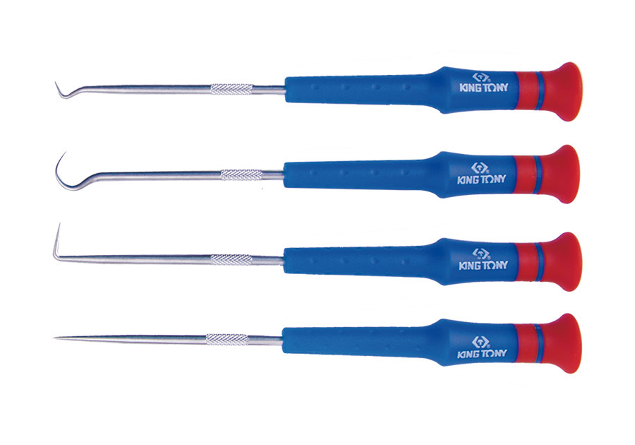 4PC.PRECISION HOOK & PICK SET