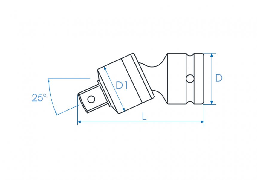 UNIVERSAL JOINT - 1/2DR - IMPACT