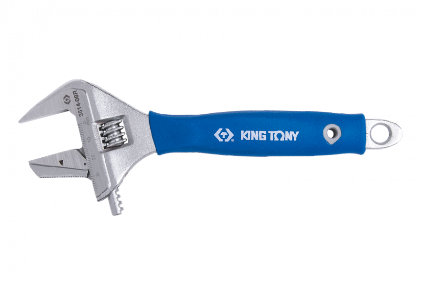 REVERSIBLE JAW ADJUSTABLE WRENCH 8"