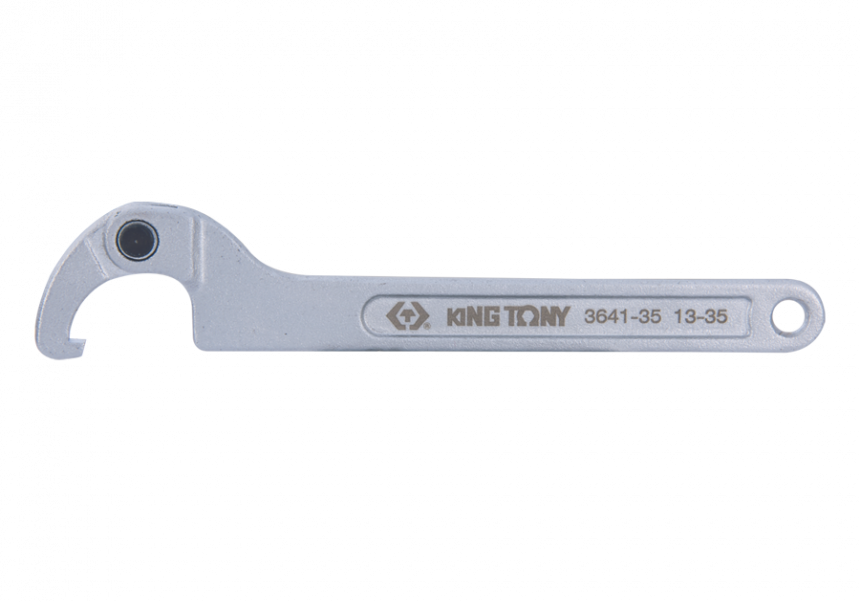ADJUSTABLE HOOK SPANNER WRENCH 13-35MM