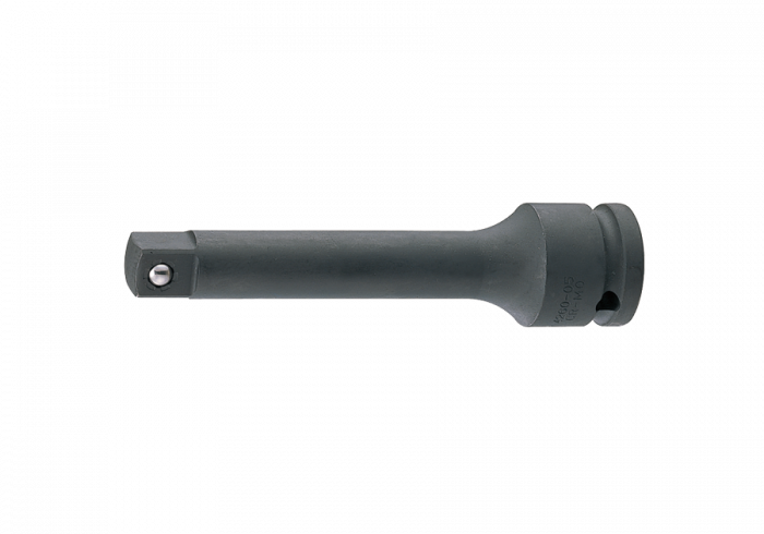 1/2"DR.IMPACT EXTENSION BAR 3" WITH BALL BLACK