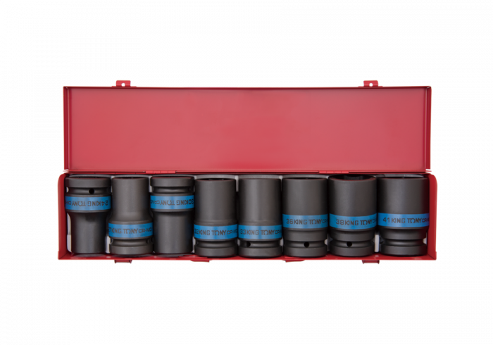 8PC.1"DR.IMPACT DEEP SOCKET SET METRIC